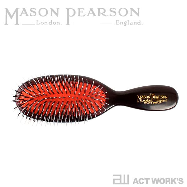 MASON PEARSON　　ポケットミックス1862年から続く創業140年、英国伝統の高級ヘアブラシハンドメイドブラシの最高峰　メイソンピアソン社のヘアブラシをぜひ一度お試しください・持ち運びに便利なポケットサイズなのでポーチなどに入れて...