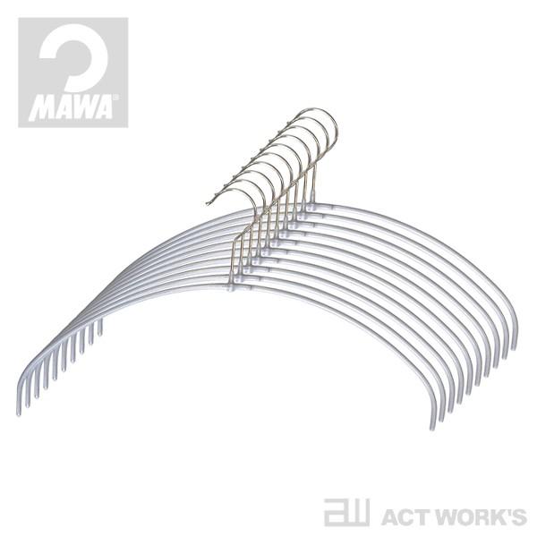 ドイツ生まれ「MAWA（マワ）」社のランドリーハンガー ラウンド 10本組セットです。ハンガー本体の表面に「特殊ノンスリップコーティング加工」が施されているので、掛けた衣類がすべり落ちません。なめらかな素材のブラウスも滑らずにしっかりキープ...