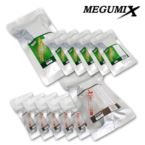 【商品詳細】・セット詳細(商品品番)：・ブラック 速乾タイプ 50ml 黒 ( 120281 ) × 6個・グレー 遅乾タイプ 50ml ( 120286 ) × 6個◆セット内容：12【商品説明】メグミックス メグロ化学工業純正商品となり...