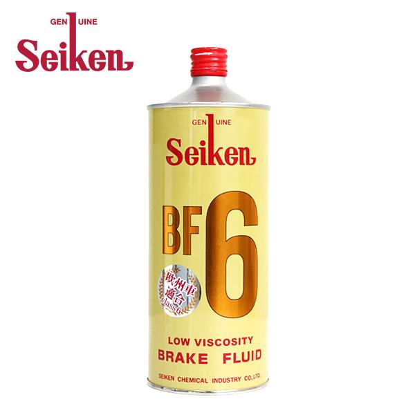 【商品詳細】・メーカー：Seiken セイケン 制研化学工業・商品品番：6100・参考純正品番：・JANコード：4984188101932【商品説明】BRAKE FLUID BF6欧州車に適合Seiken純正ＢＦ6ブレーキフルードはABSや...