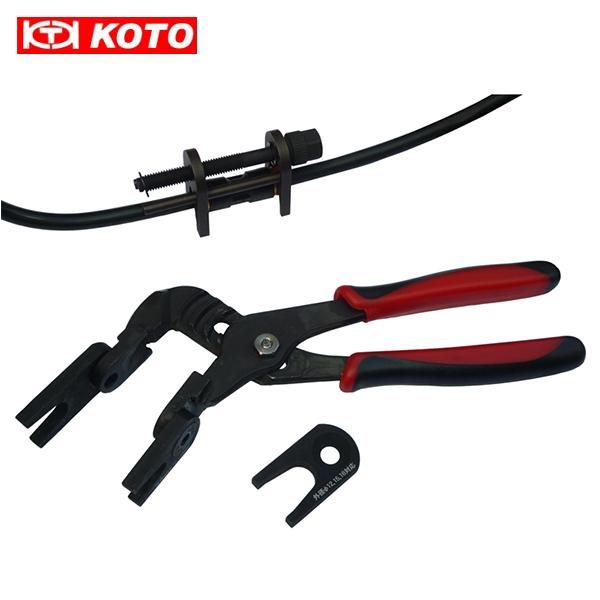 【商品詳細】・商品品番：ABC-200・参考純正品番：・JANコード：4582281283557【商品説明】【商品特徴】●大型のエアーブレーキ等の配管に使用されているナイロンチューブを継ぎ手から外す専用工具です。●大型トラック用エアーチュー...