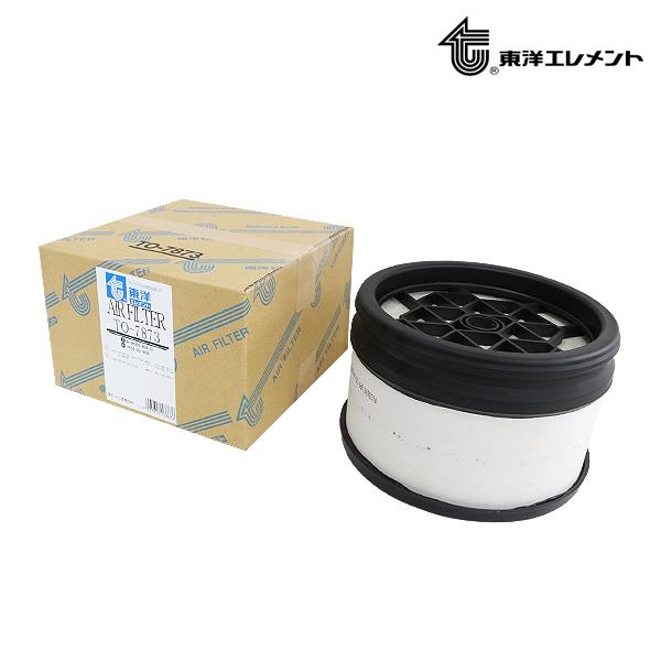 【適合車種】・メーカー：イスズ・車種：エルフ・型式：NJS85A・年式：2014.10〜2019.03・エンジン型式：4JJ1・参考純正品番：8-98260-834-0・商品品番：TO-7873◆セット内容：1個【商品説明】東洋エレメント純...