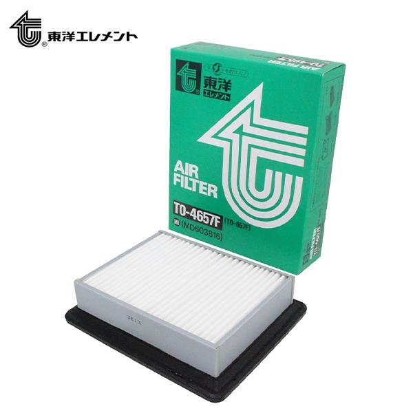 【適合車種】・メーカー：ミツビシ・車種：ミニキャブ・型式：U18V・年式：1990.01〜1990.11・エンジン型式：3G83・参考純正品番：MD603816・商品品番：TO-4657F◆セット内容：1個【商品説明】東洋エレメント純正商品...