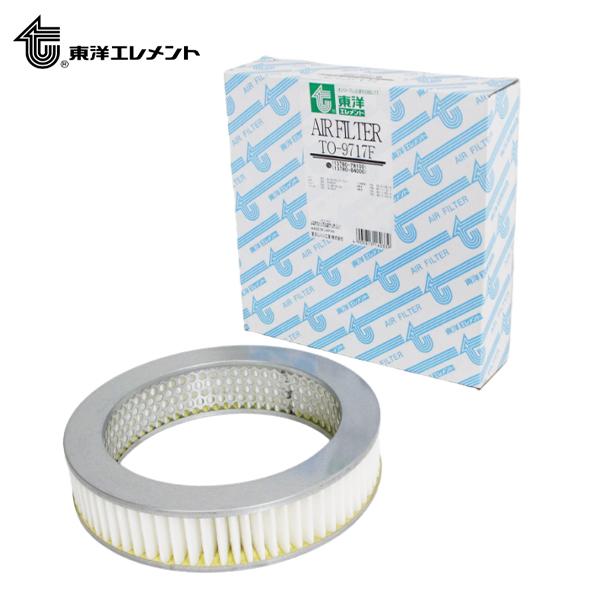 【適合車種】・メーカー：スズキ・車種：フロンテ・型式：CD72S・年式：1988.01〜1988.08・エンジン型式：F5A・参考純正品番：13780-78100・商品品番：TO-9717F◆セット内容：1個【商品説明】東洋エレメント純正商...