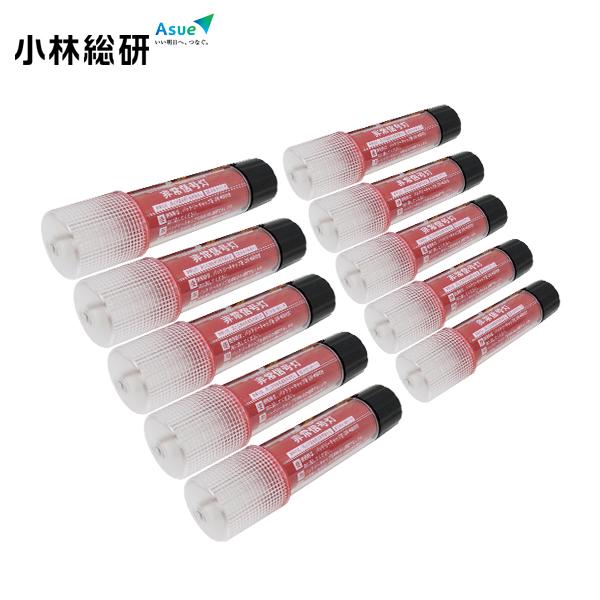 【商品詳細】・メーカー：小林総研・商品品番：KS-100E3 ×10・参考純正品番：-◆セット内容：10個【商品説明】●点灯時間約20時間点滅(ライト付きタイプの懐中電灯機能は、約6時間点灯)※新品アルカリ乾電池使用時●LED個数赤色LED...