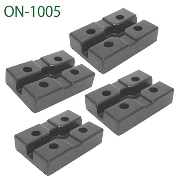 【商品詳細】・メーカー：大野ゴム・備考：-・適用型番：バンザイリフト DPL-TP30シリーズ(Y/YS型)、 F130-OP-02用(トラック用アタッチメント)・商品品番：ON-1005 ×4・仕様：本体寸法：約8.0(W)×11.6(H...