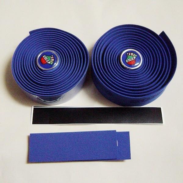 ●品名：GIOS バーテープ　GIOSブルー＊エンボス　型押しロゴタイプです