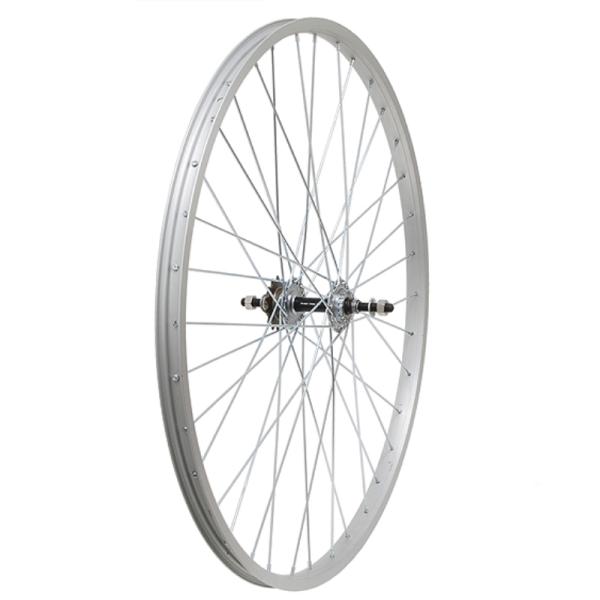 メーカー GRKサイズ 推奨タイヤサイズ：26×1 3/8 W/O 素材 リム：アルミニウムハブ：スチール（CP）スポーク：スチール（CP） 特徴 ・ユニットハブ（幅：114mm、14T）・36Hアルミリム・バンドブレーキ仕様・スポーク#1...