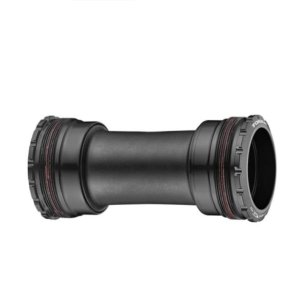 カラー：ブラック対応フレーム規格：T47 INBOARD(M47x85.5/86.5/91.5)対応クランク規格：カンパ ウルトラトルク(25mm)平均重量：75gT47 規格のフレームにカンパウルトラトルク規格の クランクを組み合わせる際...