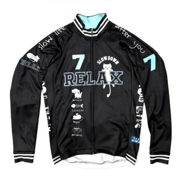 ロゴの後ろからぶら下がるネコと寝ているネコがメインモチーフの、コミカルでポップなデザインが特徴。 ゆっくりサイクリングしてリラックスしようと言うメッセージを込めています。サブキャラクターとしてamico（友達）の犬、ciuccio（おしゃぶ...