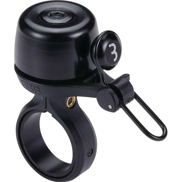 BBB ノイジー プラスブラスボディとスチールスプリングを組み合わせた軽量ベル音量：83デシベル参考重量：28g22.2mm/25.4mm径に対応確実な固定力を持つクランプ部22.2mm／25.4mm径に対応確実な固定力を持つクランプ部*ご...