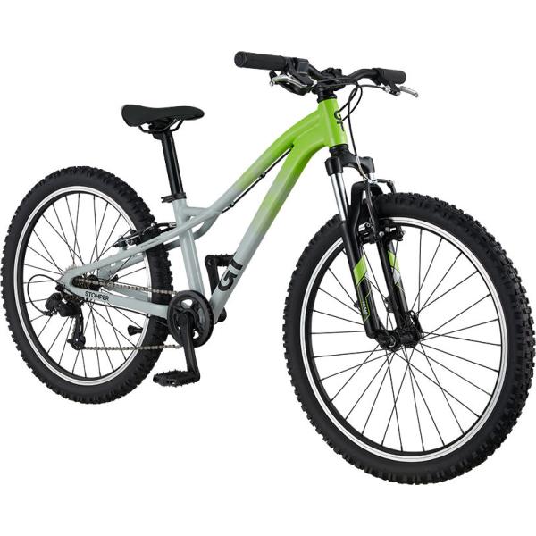 サイズ：24″ Wheel適応身長目安：130-145cmフレーム：24″ GT Alloy Triple Triangle design, Replaceable Hangerフォーク：All Terra, 50mm Travelブレーキ...