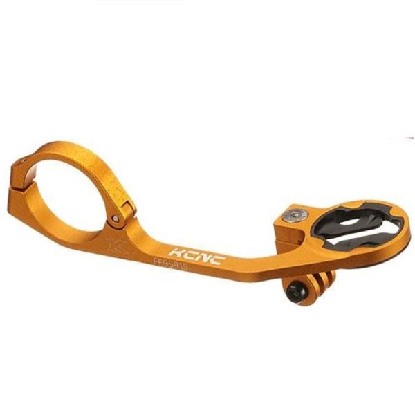 ブランド: KCNCPSコンピューターとアクションカメラをスマートに取付説明●上部にGarminマウント、下部にGoProマウントを備えたアウトフロントマウント。●押し出しとCNCにより成型。●落ち着いたサンドブラストアナダイズフィニッシュ...