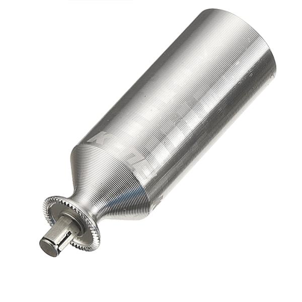 ライトアダプター　クイックリリース/スルーアクスル兼用対応：6mmの六角穴を持つスルーアクスル材質：6061アルミニウム合金全長：70mm（取り付け部の突起を除く）直径：25.4mm参考重量：26g●6mmの六角穴を持つスルーアクスルに装着...