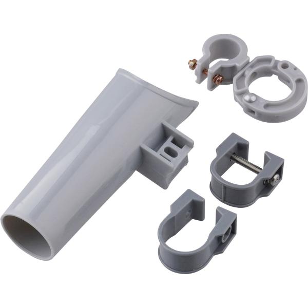 本体ホルダー部を太くしましたので生地厚傘も楽に収納できます。前フォークにしっかり固定できます。材質 本体・ホルダー部/ポリプロピレン製品サイズ （約）幅50×長さ146×高さ70mm製品重量 95ｇ