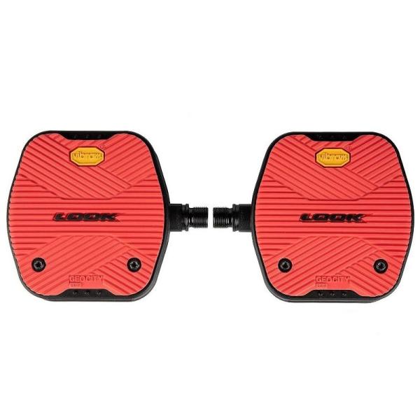 GEO CITYシリーズは、街中を安全かつ快適に走るためのペダルです。踏み面のラバーに多くのブランドシューズに採用されているビブラムラバーを装着したGEO CITY GRIP。踏み面にビブラムラバーを採用したGEO CITY GRIPは、競...