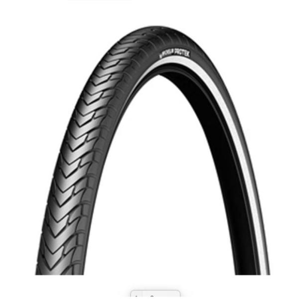 平均重量：700g　ケーシング密度：3X22tpi　指定空気圧：2.5-6bar　*用途：シティー用　*反射テープ付　*適合リム幅：18-27mm接地面のトレッド下に1ｍｍのパンク防止層を配置。アスファルト路面での快適な走行と雨天時の確かな...