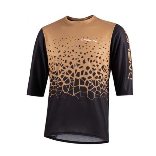 ●サイズ M * NEW HILLシリーズ。 * カラー：ブラック/ブラウン 4500* Nalini製 ＊サイズ感・・・ほぼJAPANサイズです MTBの長袖ジャージは、移動の最大の自由を与える典型的な緩いフィット感を持っています。 それ...