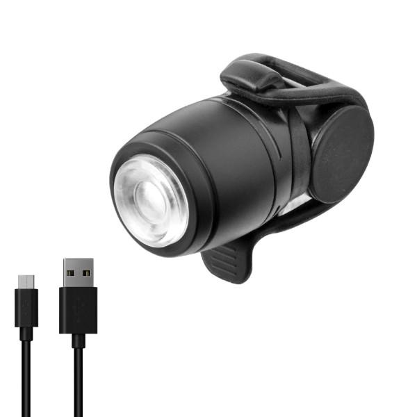 NORDTUR LW-R20F高輝度50ルーメンのUSB-C充電式フロントライト。軽量アルミ合金ボディ。●最大50ルーメン（ホワイト）で夜間走行時の視認性を確保●バッテリー残量が少ないときに自動でセーフモードへ移行●重量29gの軽量 / コ...