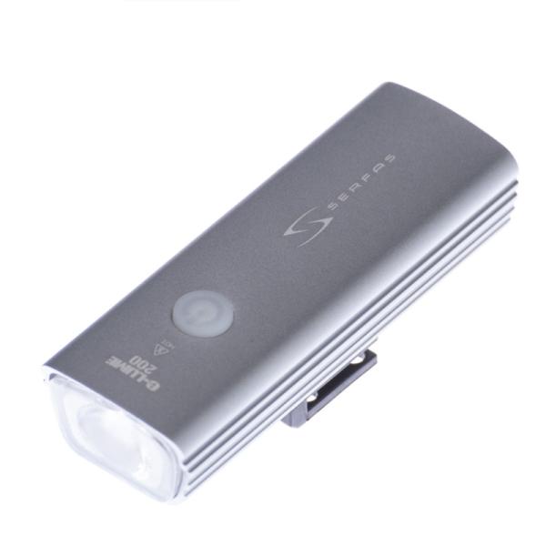 仕様：USB バイシクルヘッドライト商品コード: 029326ブランド: SERFASUSB-C対応 新ルーメン追加！重量：ブラケット込み142g本体サイズ：88.5mm L x 31mm W x 22.6mm H●最大350ルーメン。●丈...