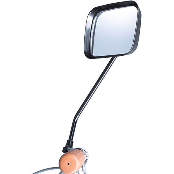 メーカー kawasumi サイズ ミラー：80mm×110mmクランプ径：φ22.2mm〜φ26.0mm 重量 190g 素材 ABS（ミラーハウジング）、PC（ミラー）、鉄（ステー） 特徴 ・左右どちらでも取り付け可能な兼用タイプ・後方...