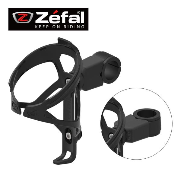 ハンドルバーやシートポスト着用式ボトルケージマウント(Pulse B2 ブラック ボトルケージ付き)。●二種類の異なる素材を組み合わせたボトルケージ●黒部分：reingorced composite materials（強化複合素材）から成...