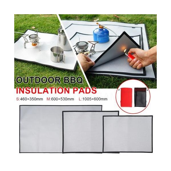 【商品説明】もしもの火災の予防に役立つ防火シート。選べる3サイズ。焚火台やキャンプストーブの下に敷くことで延焼、焦げ付き予防に。様々なシーンでご活用いただけます。特徴: 高温耐性、無火災、効果的な予防の火災材料: シリコンコーティングされた...