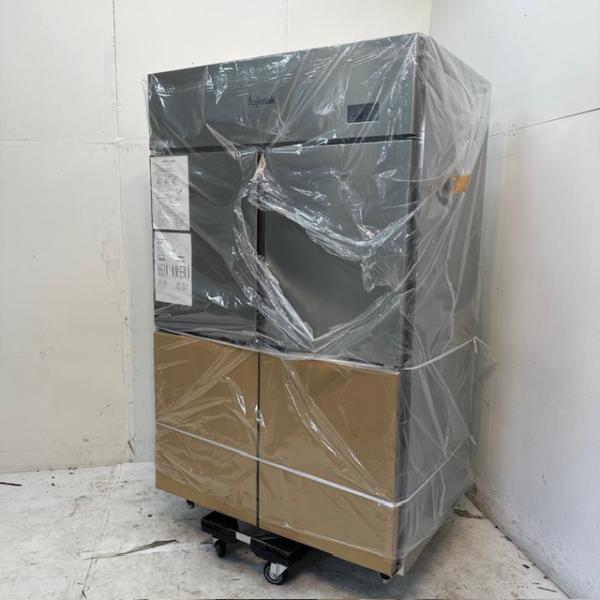 ■管理番号：4400000070048■メーカー：フジマック■型番：FR1280KAi■電源：単相100V■周波数：50/60Hz■消費電力：冷却時：168/168W　霜取時：359W■温度帯：冷蔵：-7〜+15℃■内容量：冷蔵：1060L...