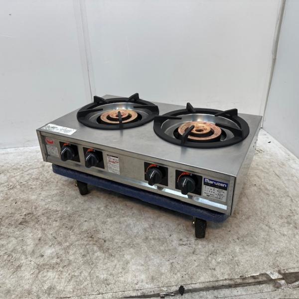 ■管理番号：4400000122339■メーカー：マルゼン■型番：M-222C■ガス種：都市ガス■ガス消費量：18.6kW(16,000kcal/h)■ガス接続口：15A■着火方法：圧電式自動点火■能力：バーナー数：大2■外形寸法：W680...