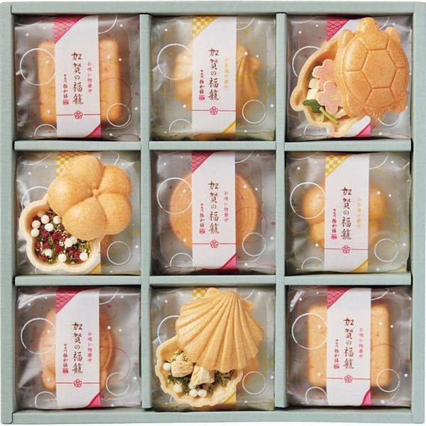 【商品名】 極和膳　加賀の福籠　お吸い物・お茶漬け最中詰合せ 【内容】●最中お吸物 湯葉・豆腐×各2、鯛×1 、最中お茶漬け 貝柱・梅×各2  計9食  【箱サイズ】27.5×27.5×4.7cm 【賞味期限】製造日より180日 (表示期限...