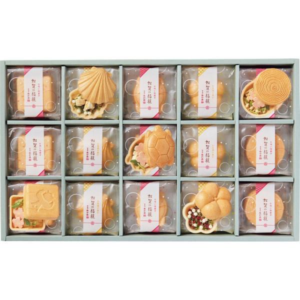 【商品名】 極和膳 加賀の福籠 お吸い物・お茶漬け最中詰合せ KK-50 【内容】●最中お吸物 湯葉・豆腐・鯛×各3 、最中お茶漬け 貝柱・梅×各3  計15食  【箱サイズ】45.2×27.5×4.7cm 【賞味期限】製造日より180日 ...