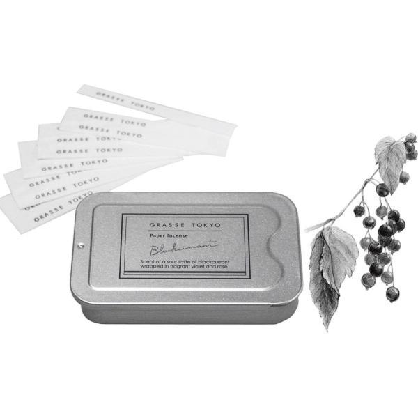 【商品名】 ペーパーインセンスＢカラント 【内容】●内容量＝15枚入●燃焼時間＝約5分●クリップ・マッチ付 【サイズ】●現品 缶 約9.5×6.2×1.8ｃｍ・ お香 8×0.8ｃｍ 【箱サイズ】9.5×6.2×1.8cm 【商品について】...