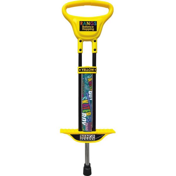 【商品名】 バランスホッピング　イエロー 【内容】●対象年齢：5歳〜●耐荷重：40ｋｇ「メーカー調べ」 【サイズ】●現品約28×6×90ｃｍ・本体重量＝約1.4ｋｇ 【箱サイズ】30×92×9cm