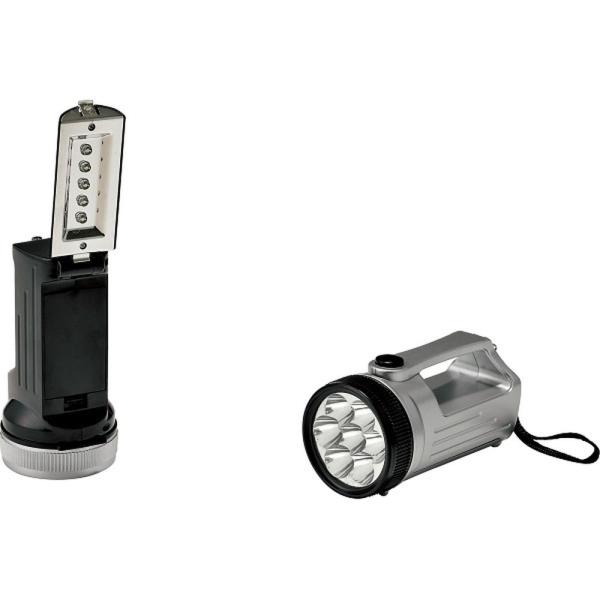 【商品名】 2ＷＡＹパワーライト 【内容】●単3電池3本使用 別売 ※色指定不可 【サイズ】●現品約6.3×12.2×6.8ｃｍ・本体重量＝約80ｇ 【箱サイズ】7×13.5×7cm 【商品について】2通りの使い方、トーチライトとスタンドラ...