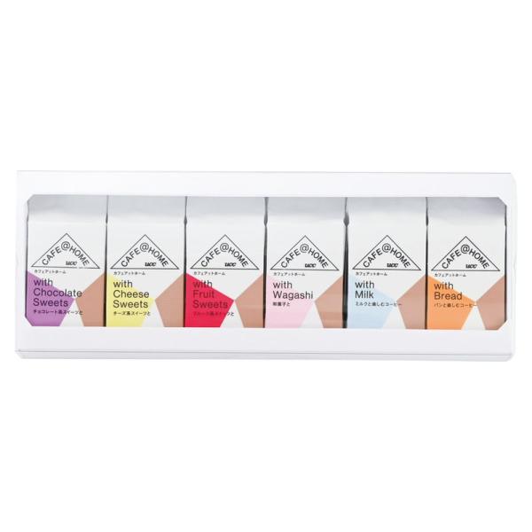 【商品名】 CAFE@HOME フードウィズコーヒーセット6個入 【内容】with Chocolate Sweets・with Cheese Sweets・with Fruit Sweets・with Wagashi・with Milk・w...