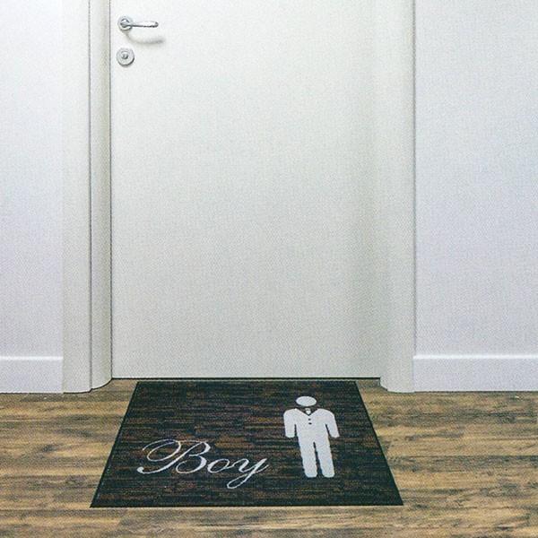 トイレ入口用として、和柄・洋柄をラインナップしました。サインマットとしての使用のほか、設置することでイメージアップにもつながります。当商品のクリーニングも当社でお引き受けいたしております。クリーニング代金　1,000円/枚(税込1,100円...