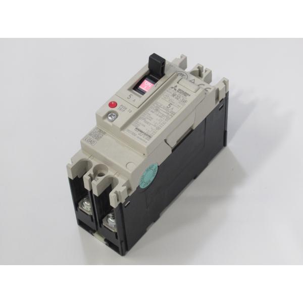 【中古品】※外箱なし三菱電機(MITSUBISHI) NF32-SVF 2P 5A ノーヒューズ遮断器製造年月日やロット数が画像と異なる場合があります。商品の仕様につきましては、メーカーホームページにてご確認ください。管理記号 S