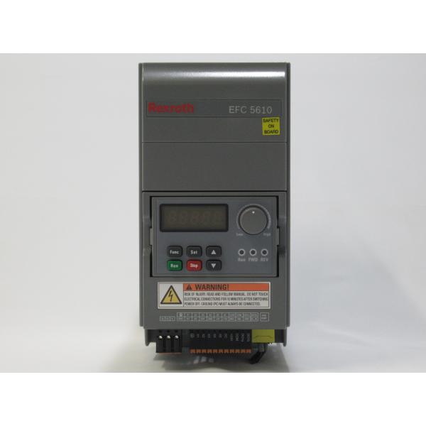【中古品】ボッシュ レックスロス(Bosch Rexroth) EFC5610-0K75-3P2-MDA-7P-NNNNN-L1NNインバータ 0.75KW商品は画像に写っているものがすべてです。製造年月日やロット数が画像と異なる場合があり...