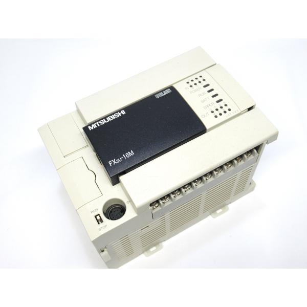 【中古品】※外箱なしFX3U-16MT/ES 三菱電機(MITSUBISHI)プログラマブルコントローラ AC電源・DC入力タイプ入力：8点 DC24V シンク/ソース出力：8点 トランジスタ シンク状態は画像にてご確認ください。商品は画像...