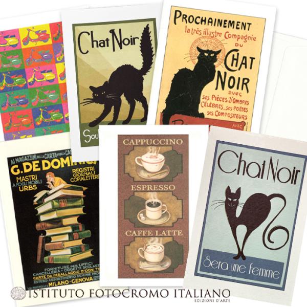 サイズ：カード：11.5×17cm封筒：12×18cmセット内容：2つ折りメッセージカード1枚・封筒1枚MADE IN ITALYイタリア・ヨーロッパのヴィンテージポスターのデザインを使用したグリーティングカード。【ご注意】 一部商品に、ア...