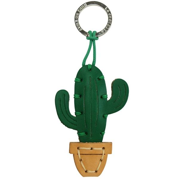 カラー（サボテン）グリーン（鉢）ライトブラウン生産国イタリア製 MADE IN ITALY生地の素材本革（トスカーナレザー/牛革）サイズ全長約13cm（キーリング含む）※ロットによって紐の長さが異なり、全長が異なる場合がございます。本体 長...