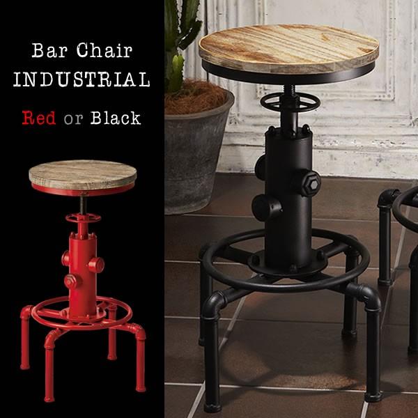 商品名　バーチェア INDUSTRIAL（インダストリアル）サイズ　幅45×奥行き45×高さ61〜75cm材　質　天然木パイン材（ラッカー塗装）、スチール（粉体塗装）重　量　6.4kg備　考　組立式（約15分）※こちらの商品は、メーカー直送...