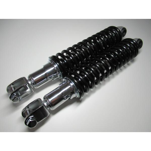 適合車種ホンダ　75年〜77年　旧CB400Fホンダ　72年〜74年　旧CB350FKONIと同形状で復刻され、硬くも無く柔らかくも無く乗りやすい硬さのリヤショックです。下側の取付ボルト付きです。★装着は安全の為プロショップ整備資格者にご依...