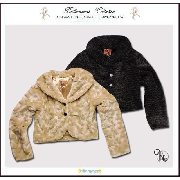 120cm 130cm 140cm 150cm 160cm 170cm ふわふわ柔らか、高級仕立てが醸しだす美しいシルエットで優雅な気品を纏うフェイクファージャケット。高級感のある素材で作られたジャケットはエレガントさと可愛らしさを兼ね備え...