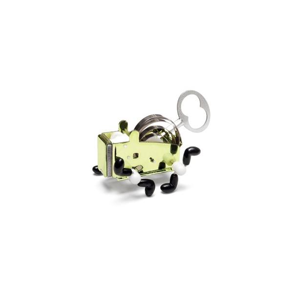 ゼンマイ仕掛けのオモシロオモチャ、Wind Up（ウィンドアップ）シリーズ。ぶつかっても転がっても、お構いなしに走り回ります。MATERIAL：Phthalate free vynil feet、Stainless steelSIZE：W6...