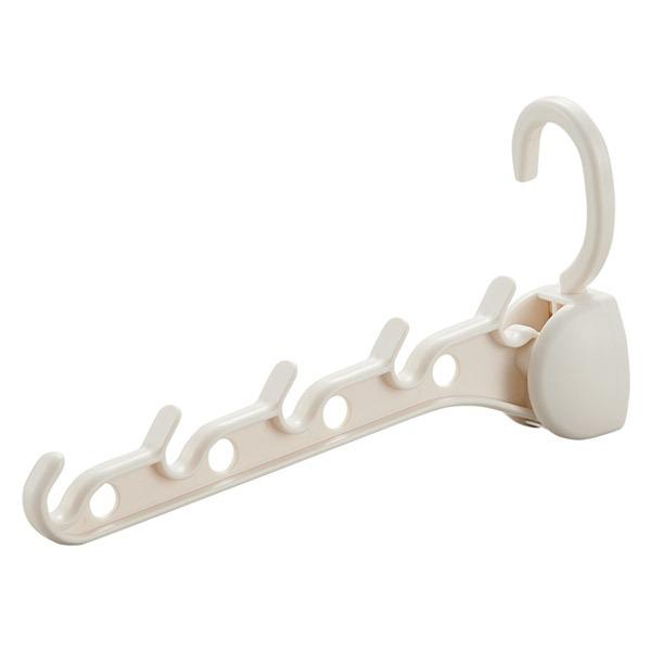 ●家具の取っ手やカーテンレール、ポールに取付けて洗濯物や小物類が掛けられます。●雨の続く日や花粉の季節、洗濯物を外に干せないときの部屋干しに大活躍！●ホテルの部屋などで洗濯物を干したい時、これ一つあれば干し場所を確保できます。●フックなどに...