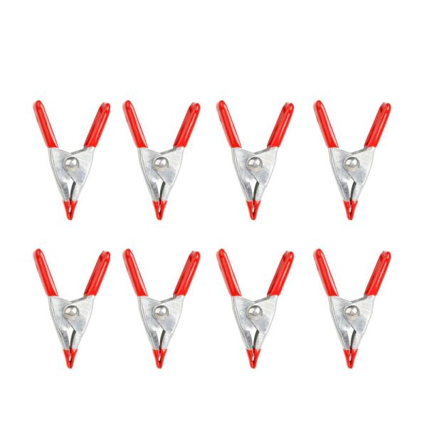 使用部分がコーティングされたバッグクリップ・フードクリップ8個入り。 しっかりと袋を密封密閉して軽食保存、酸化防止。袋止めクリップとしてはもちろん、洗濯ばさみやインテリアの小物としてもご利用いただけます。どこかバッテリーのブースターケーブル...