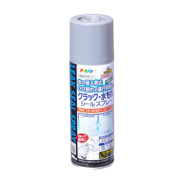 クラック・水もれ シールスプレー色：グレー規格：300mlJANコード：4970925303288