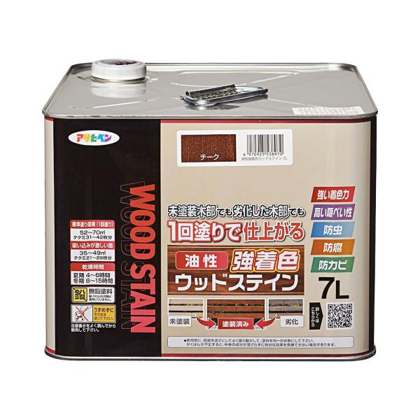 油性強着色ウッドステイン規格：7L品番：JAN：4970925538970
