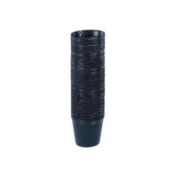 ポリ鉢 黒丸100P 12cm長年親しまれてきた定番のシリーズです。花苗、野菜苗、実生の種まき用に【原産国】フィリピン【仕様】サイズ：直径12cmカラー：黒【材質】ポリエチレン